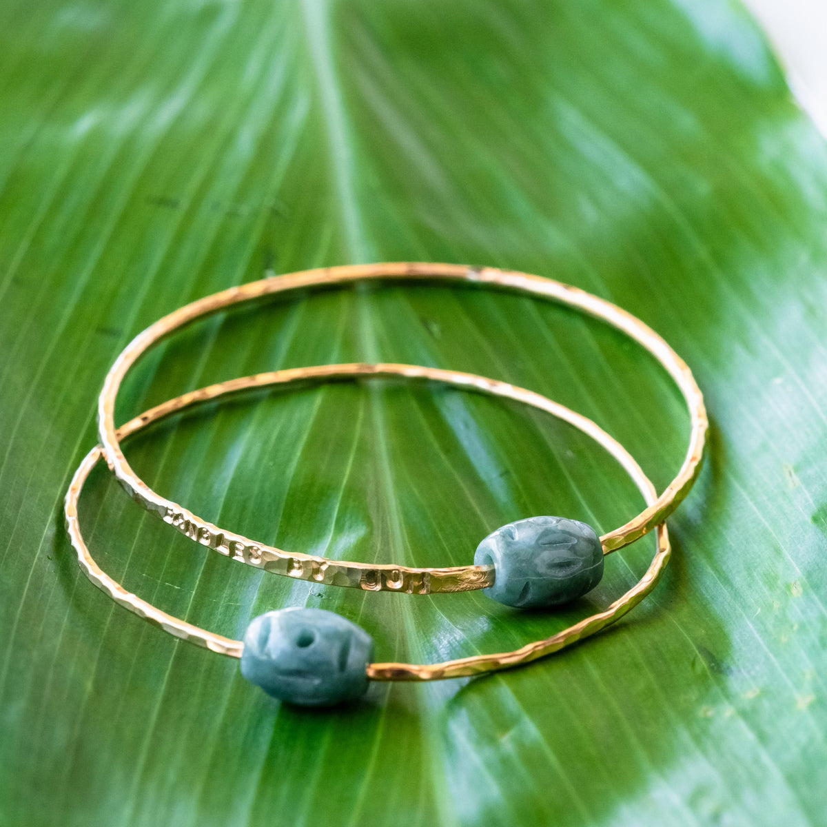 Carved burmese barrel Bangle – banglesbyjoii